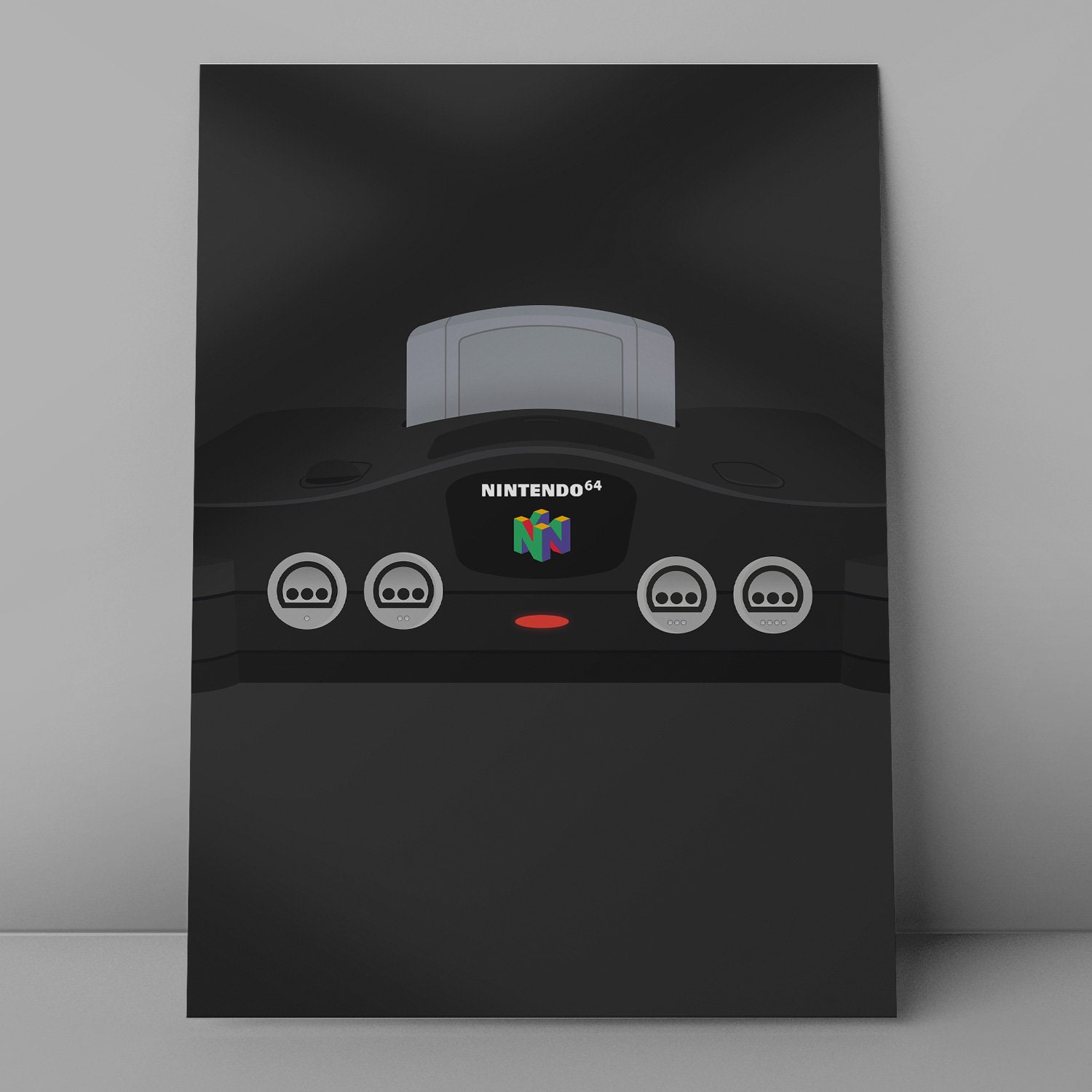 Nintendo 64 Console Poster Digital Download Nintendo - Etsy UK