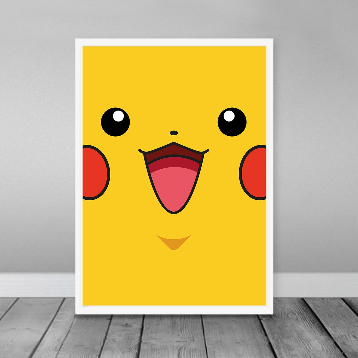 Pikachu Poster Pokemon Art Print Pokemon Gaming Print - Etsy UK