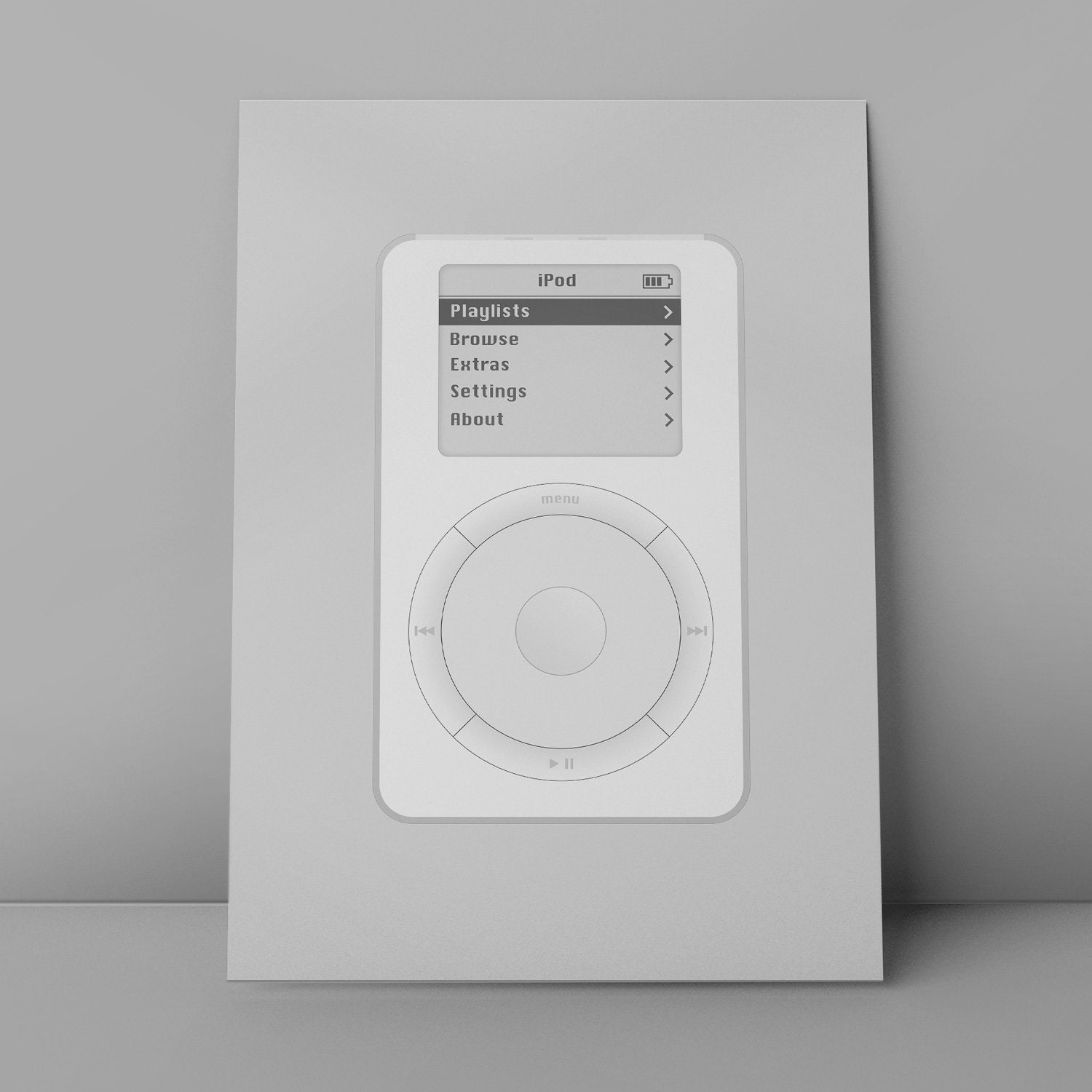 Apple Ipod Classic Poster Digital Download Apple Ipod Print Apple Print ...