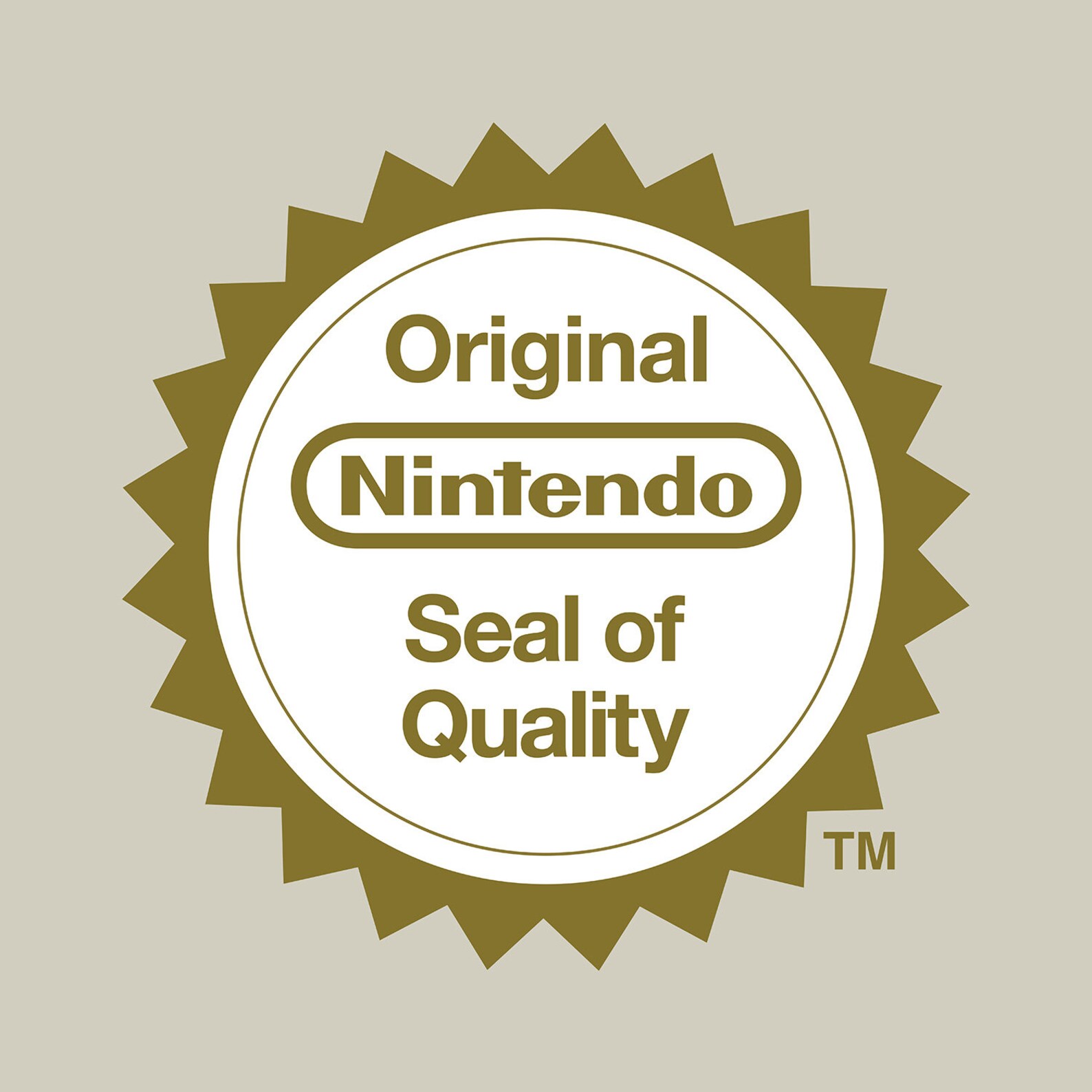 Nintendo Gaming logo Poster Seal of Approval Digital | Etsy