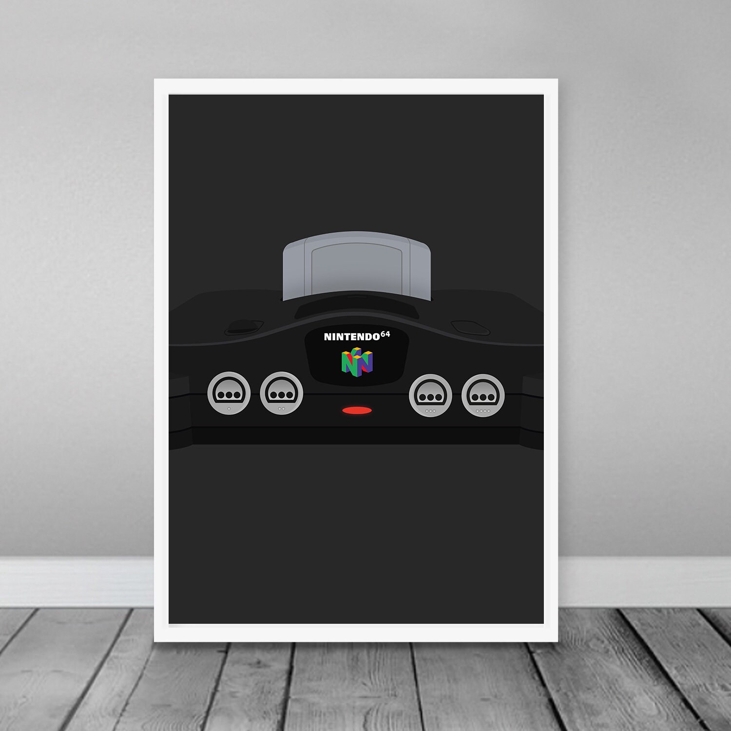 Nintendo 64 Console Poster Digital Download Nintendo - Etsy UK