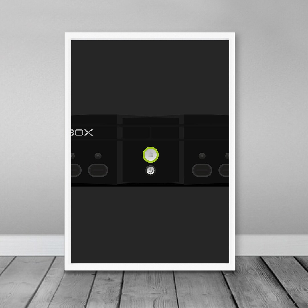 XBOX Poster Console | Digital Download | XBOX | Gaming Print | Xbox ...
