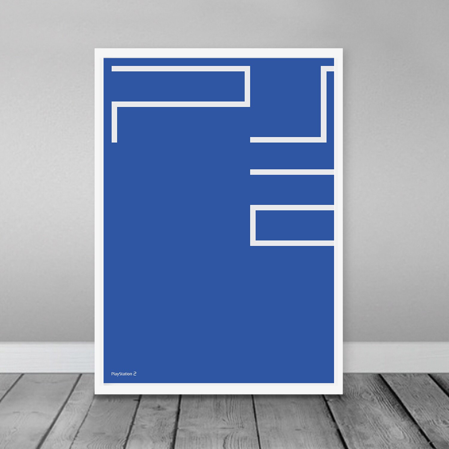 Playstation 2 Logo Digital Download Playstation Poster Gaming Print ...