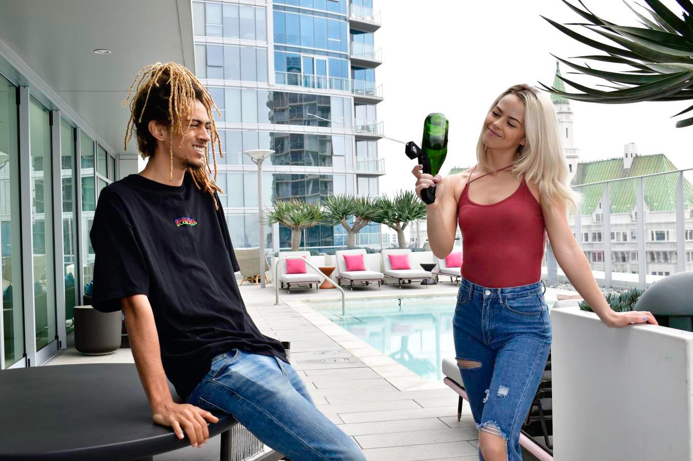 Champagne Gun Sprayer, Beer Bachelor Party Favor, Wine Bottle Stoppers ...