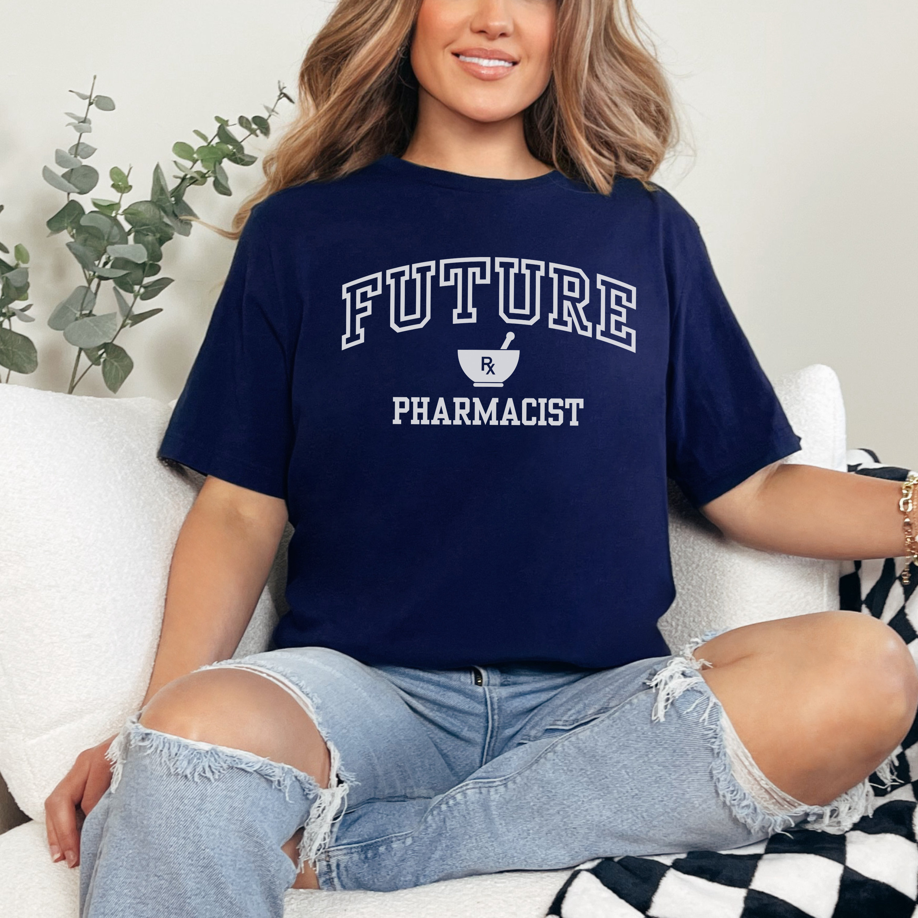 Varsity Letter Future Pharmacist Shirt, Future Pharmd Tshirt, Student ...