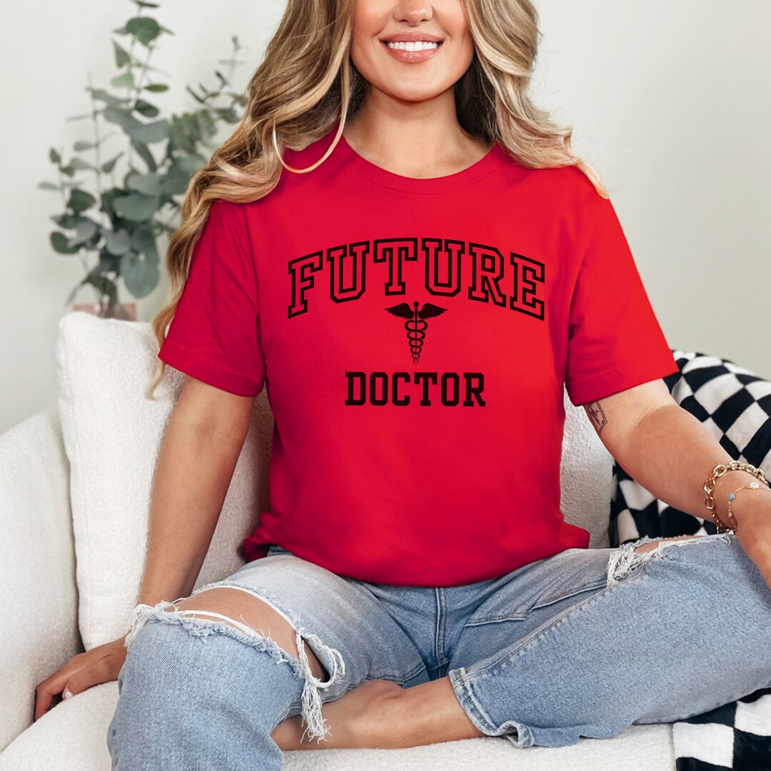 Varsity Letter Future Doctor Shirt, Caduceus Future Doctor Gift ...
