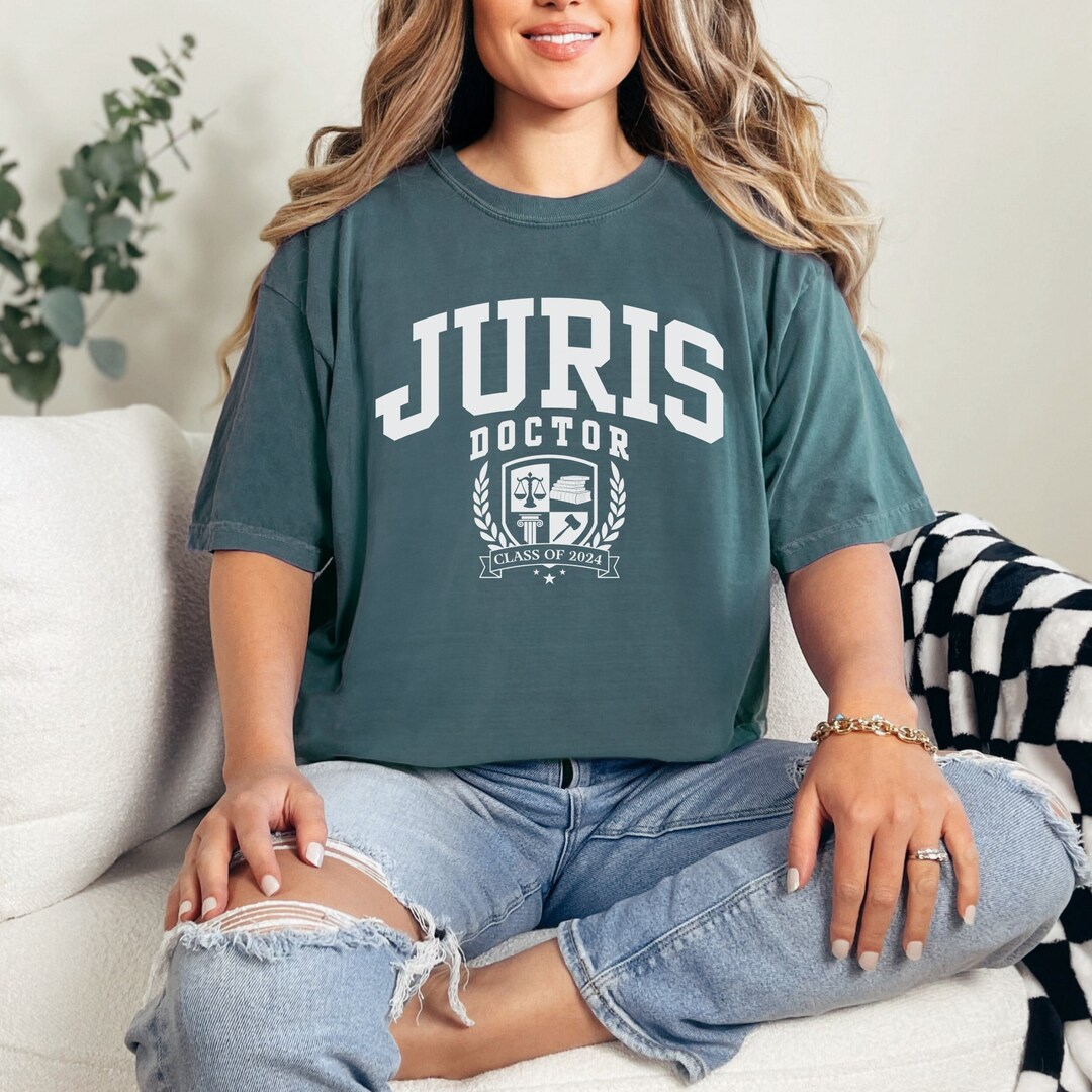Comfort Colors® Lawyer Shirt, Law Graduation Gift, Law School Graduate ...