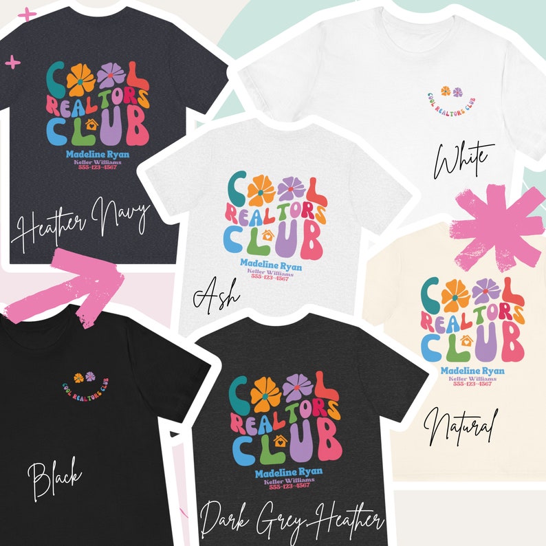 Personalized Real Estate Shirt, Cool Realtors Club Real Estate Agent ...