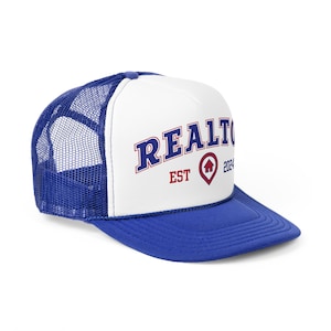 Custom Realtor Trucker Hat, Personalized Realtor Merch, Real Estate ...