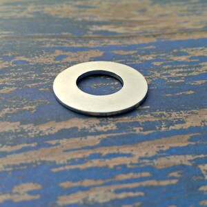 1" Washer With 1/2" Center Stamping Blanks, Raw Aluminum Blank, Washer ...