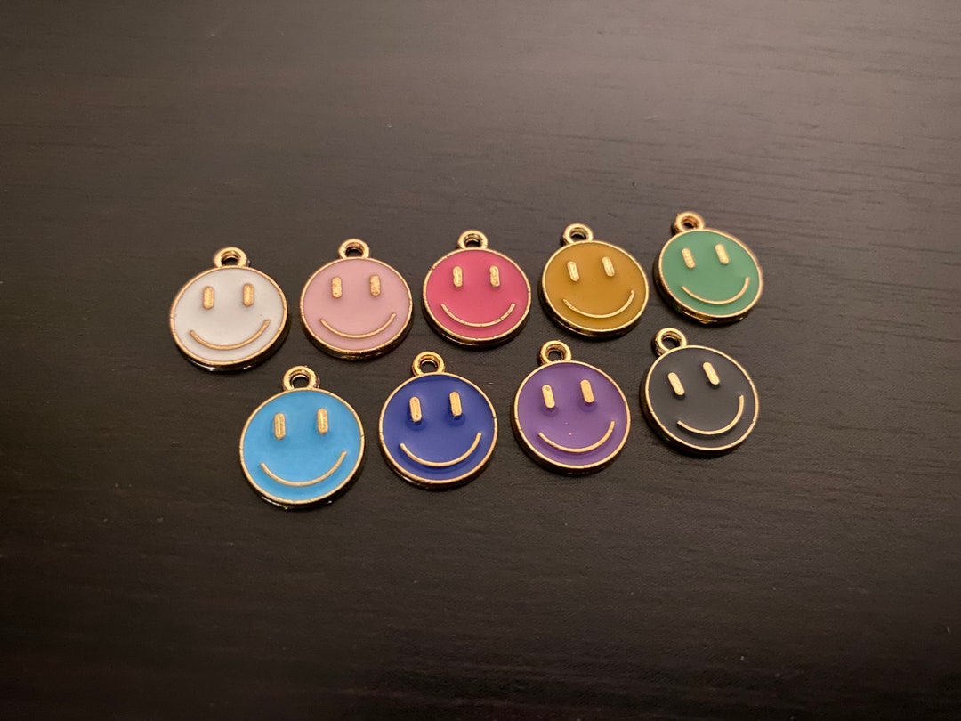 Smiley Face Charm, Charms and Pendants, Smiley Face Pendant, Smile ...
