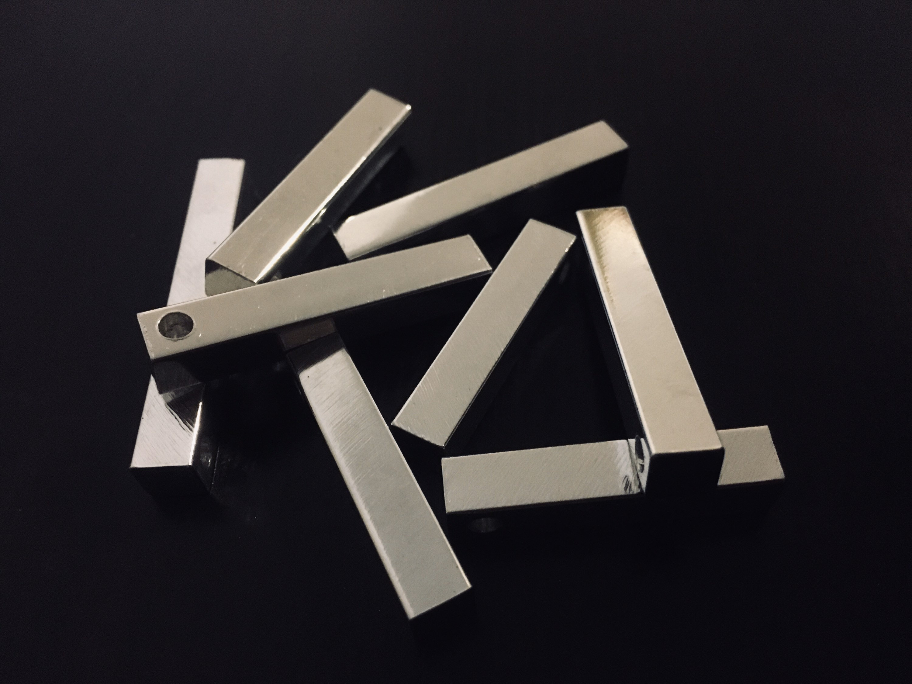 1 X 1/4 Bar Aluminum Stamping Blanks Bar Blanks | Etsy