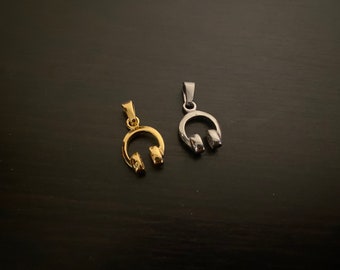 10pcs Headset Charms Antique Silver Headset Charm Pendants 19x25mm - Etsy