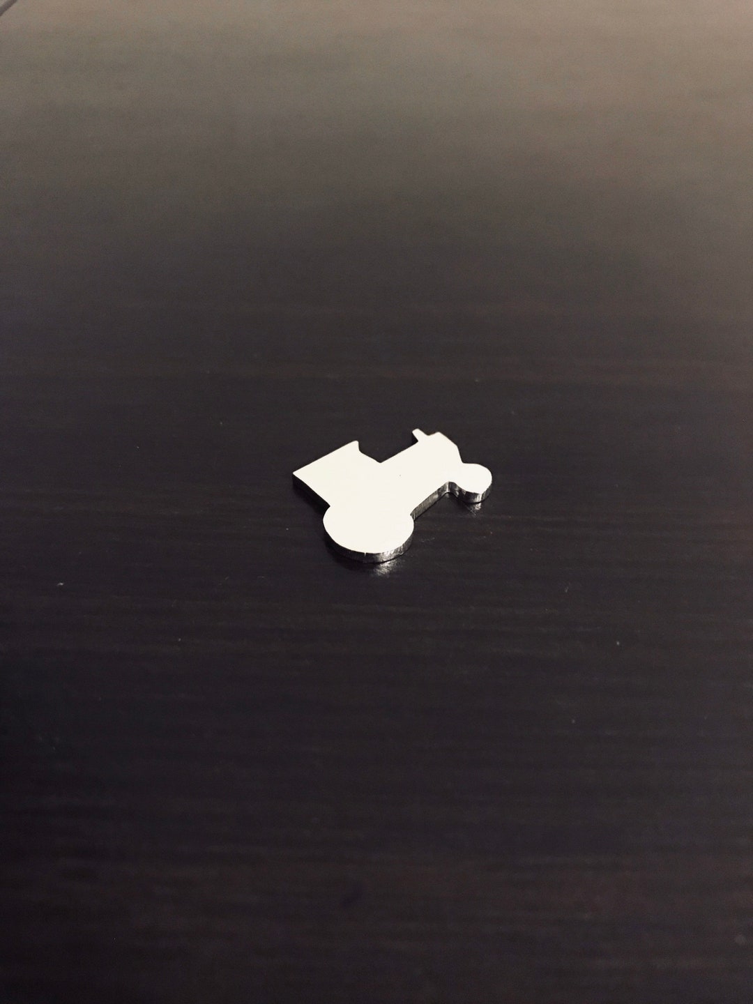 3/4" Tractor HAND CUT Stamping Blank, Raw Aluminum Blank, Tractor Blank ...