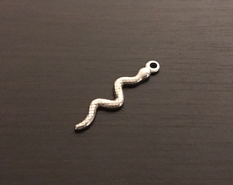 10pcs Snake Charms Antique Tibetan Bronze Tone Large Snake - Etsy