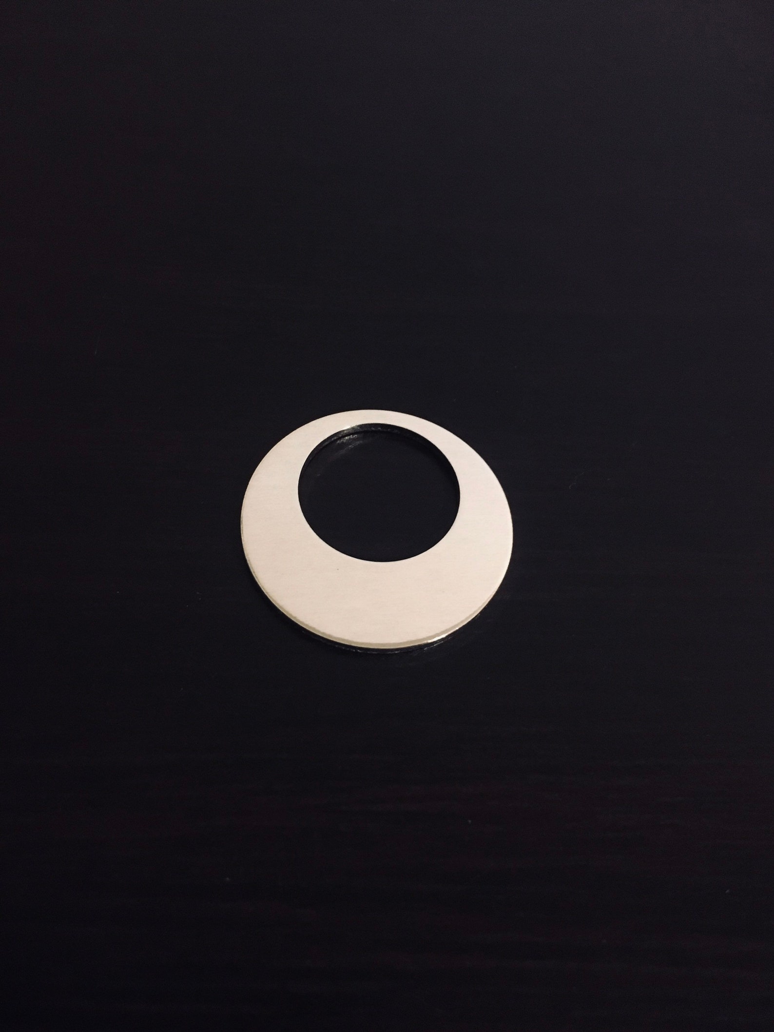 1 1/4 Washer with 3/4 Off Center Stamping Blanks | Etsy