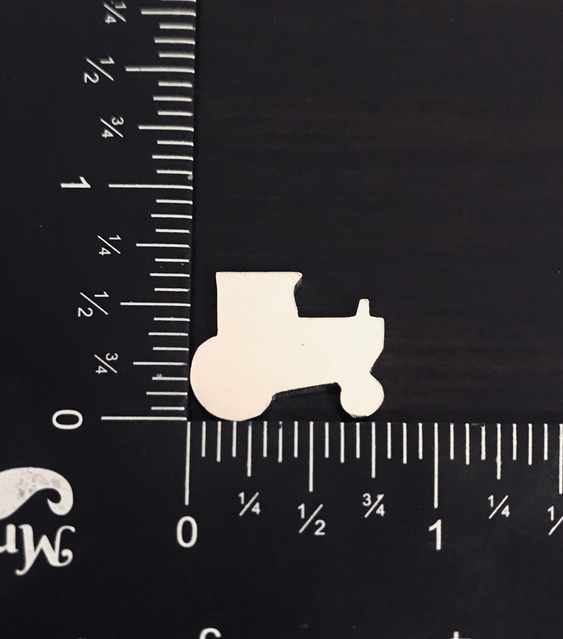 3/4 Tractor HAND CUT Stamping Blank Raw Aluminum Blank - Etsy