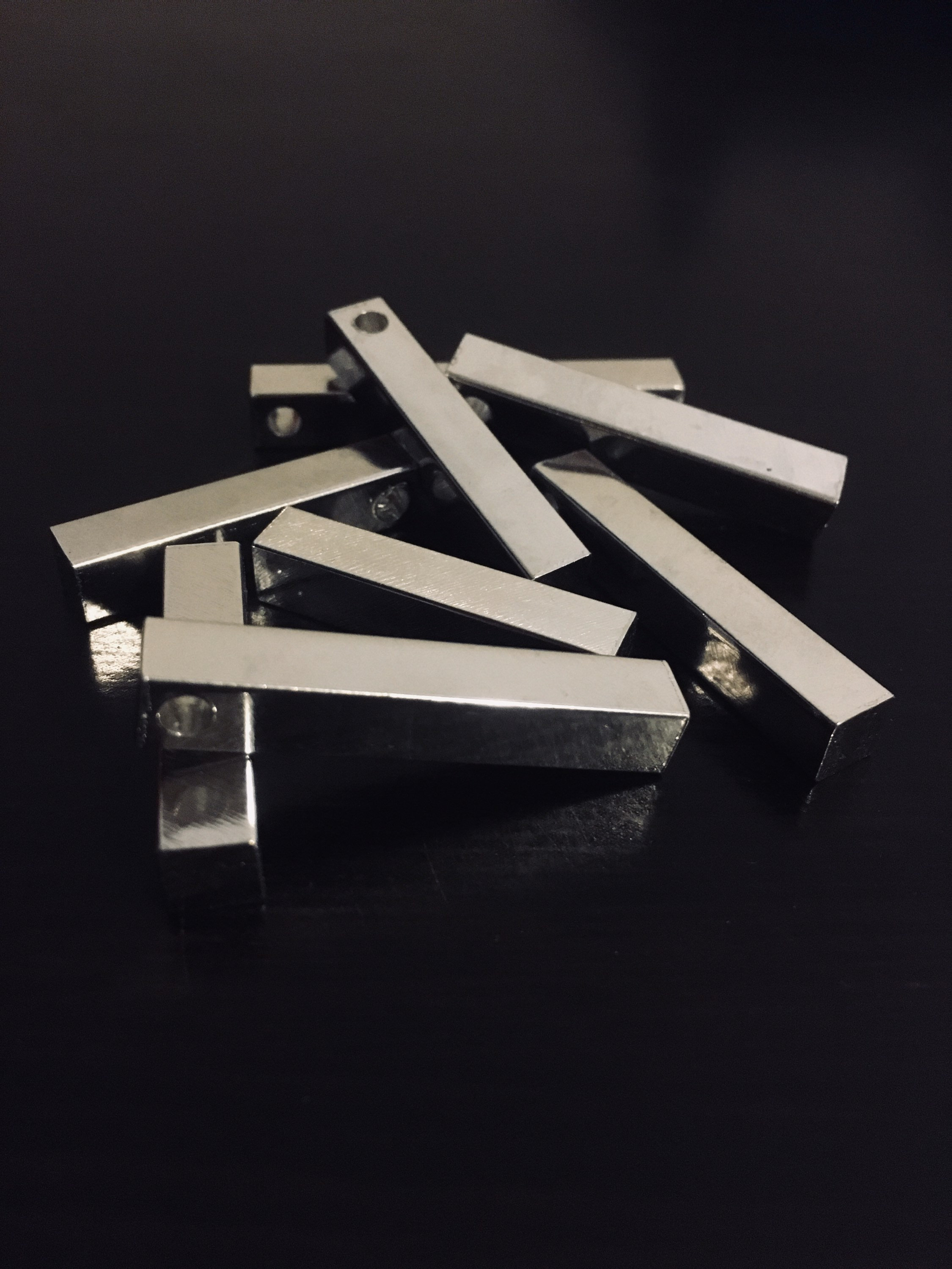 1 X 1/4 Bar Aluminum Stamping Blanks Bar Blanks | Etsy