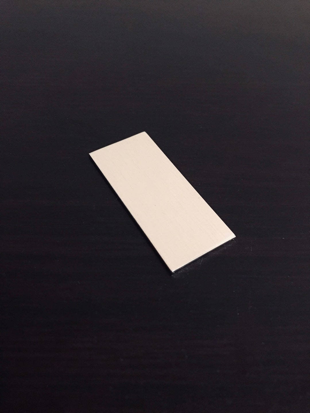 7/8" X 2" Rectangle Stamping Blanks, Raw Aluminum Blank, Punched Blanks ...