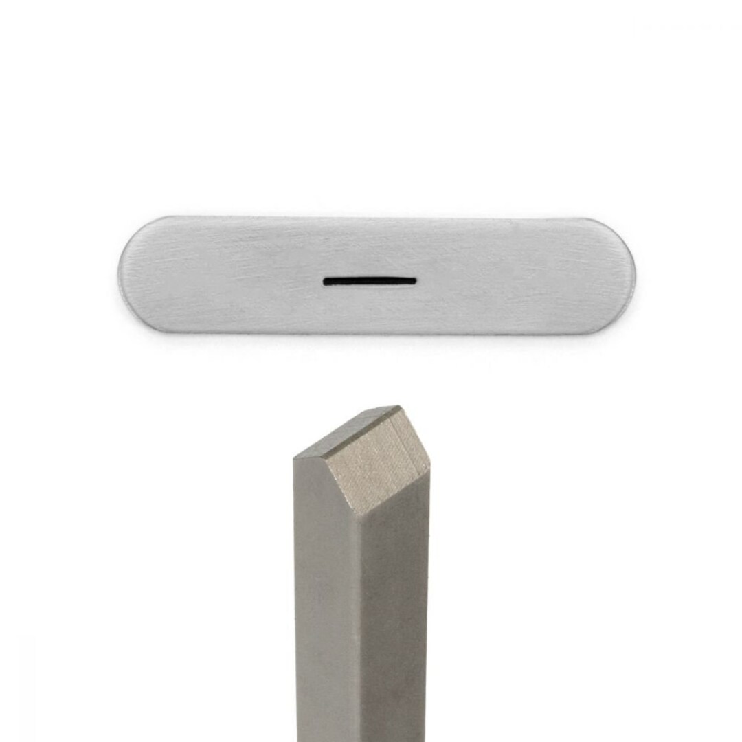 Impressart Straight Line Metal Stamp, 9.5mm, Metal Stamp Design, Steel ...