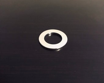 1 Washer With 1/2 Center Stamping Blanks, Raw Aluminum Blank, Washer ...