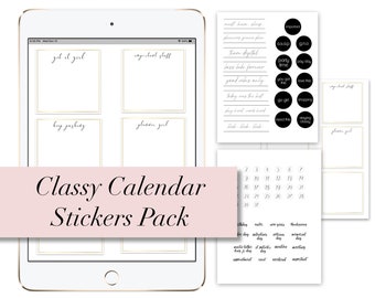 Classy Calendar | Etsy