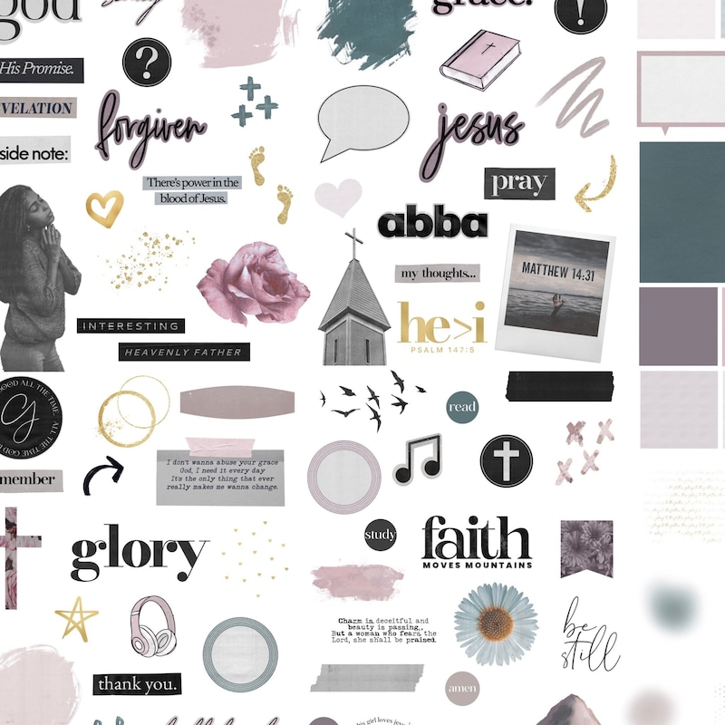 Aesthetic Stickers - Etsy