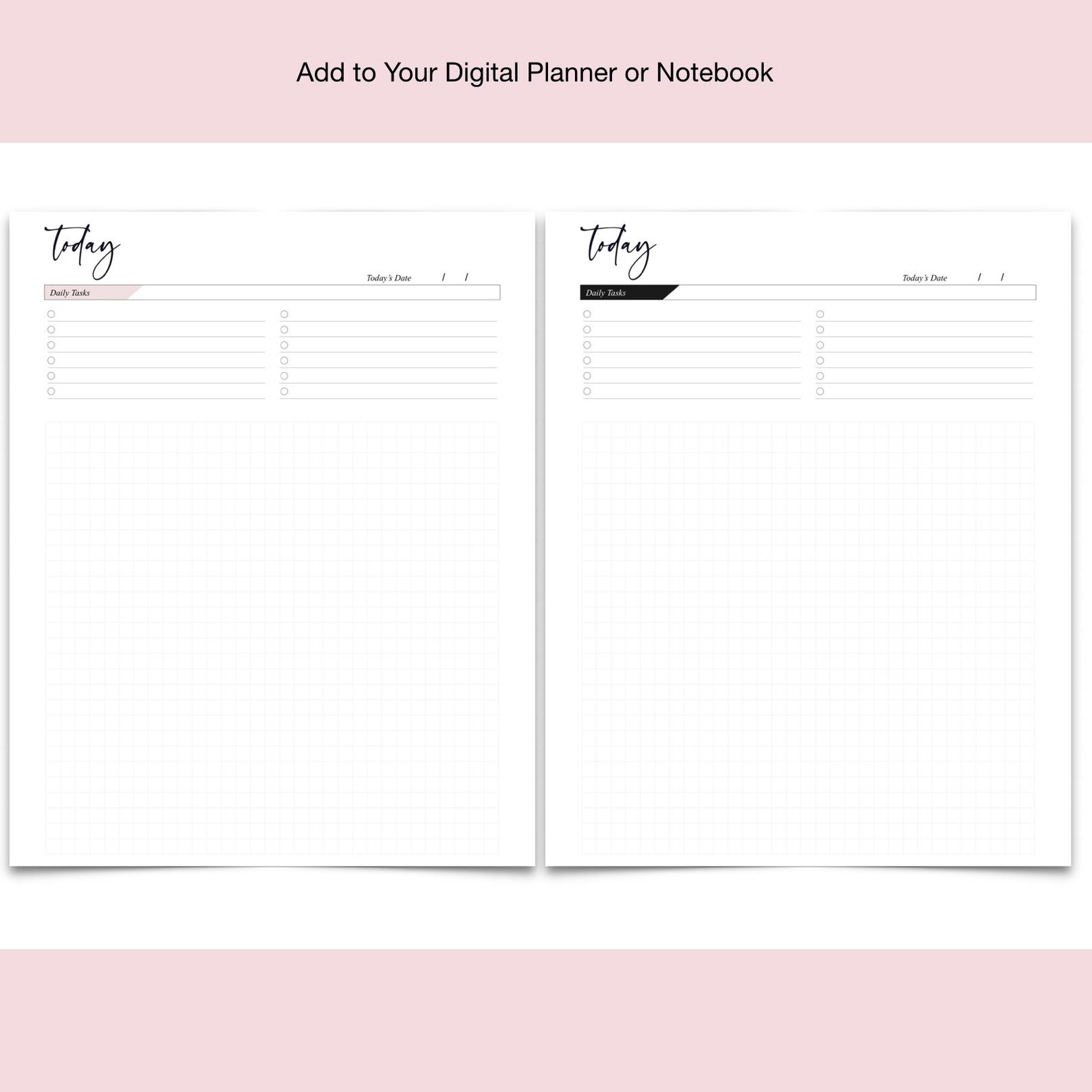 The Essentials Template Collection by Luxbook Digital Planner - Etsy