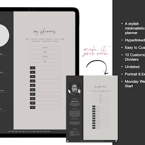 Hello Gorgeous Vol. 3 Digital Planner, Luxbook Planner, Aesthetic ...