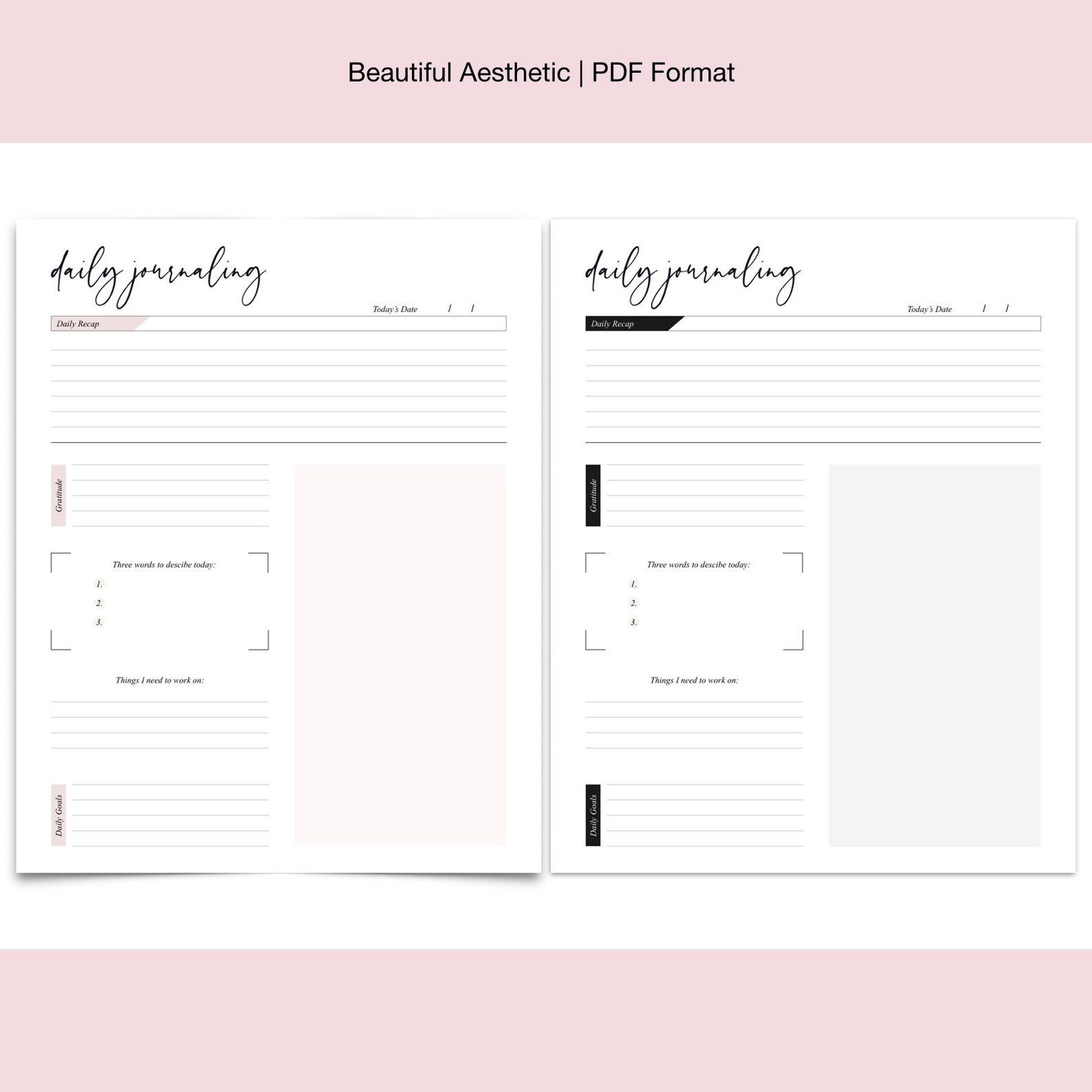 The Essentials Template Collection by Luxbook Digital Planner - Etsy
