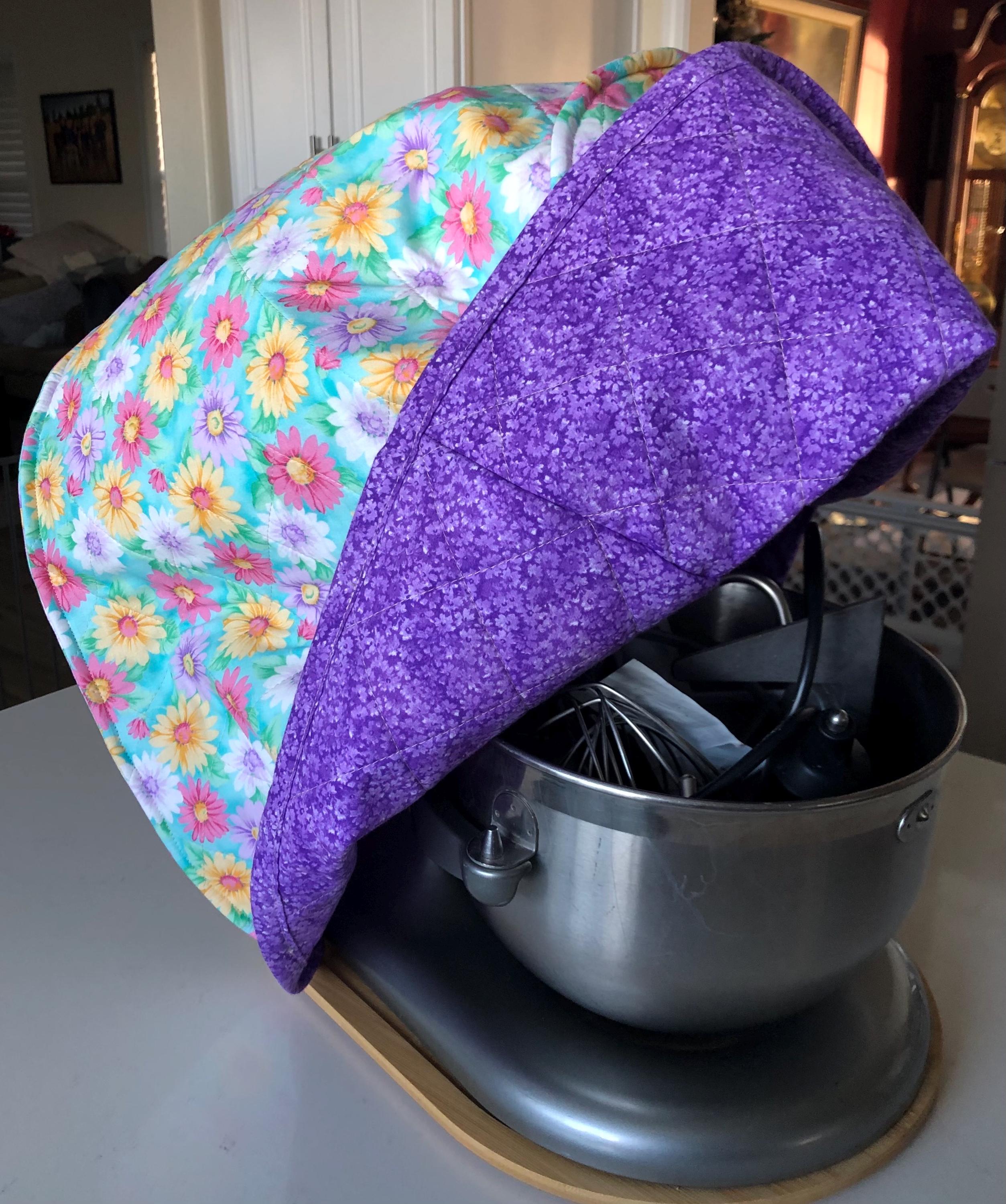 Electric Mixer Dust Cover Spring Daisy Print Fits 6-7 Qt Lift Kitchen ...