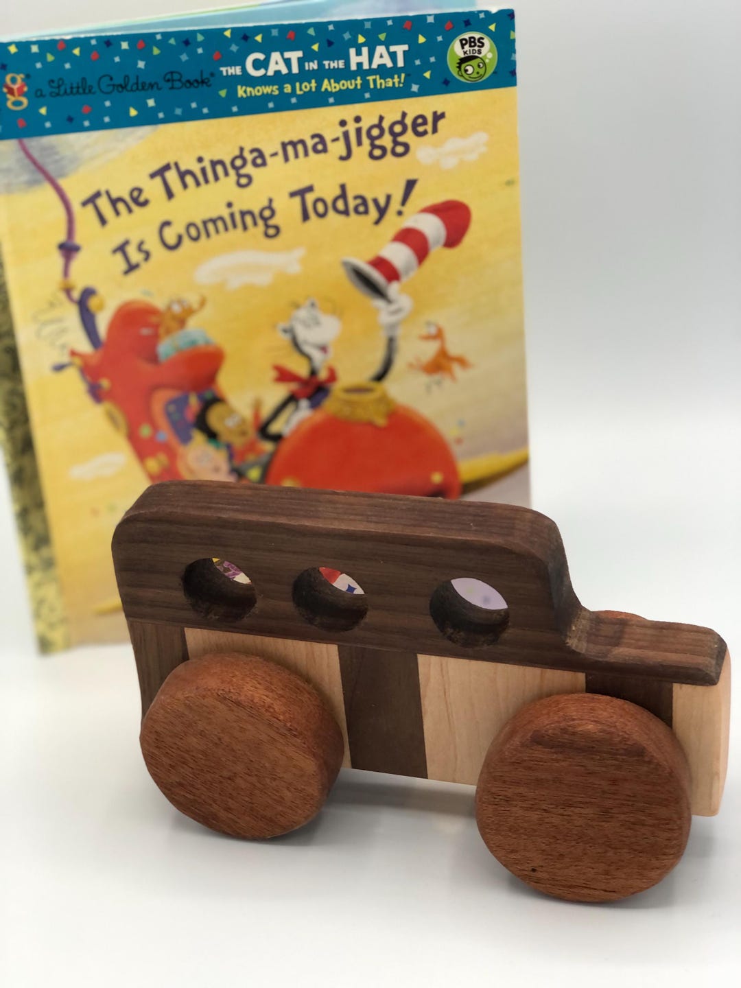 Handmade Wooden Toy Bus - Etsy
