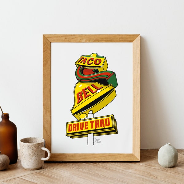 Taco Bell Sign - Etsy