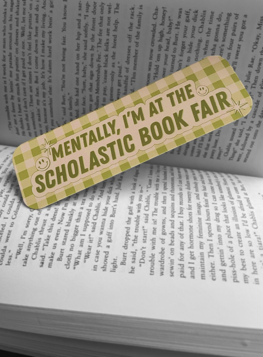 Book Fair Bookmark, Funny Bookmark, Gifts for Readers, Millennial ...