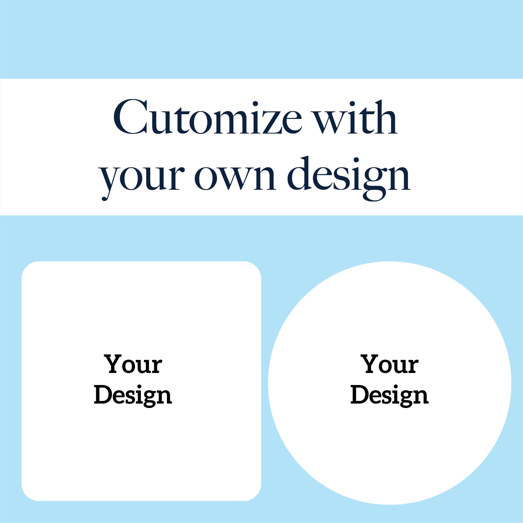 Personalized Heavy Weight Cardboard Coaster 6pk or 12 Pk | Etsy