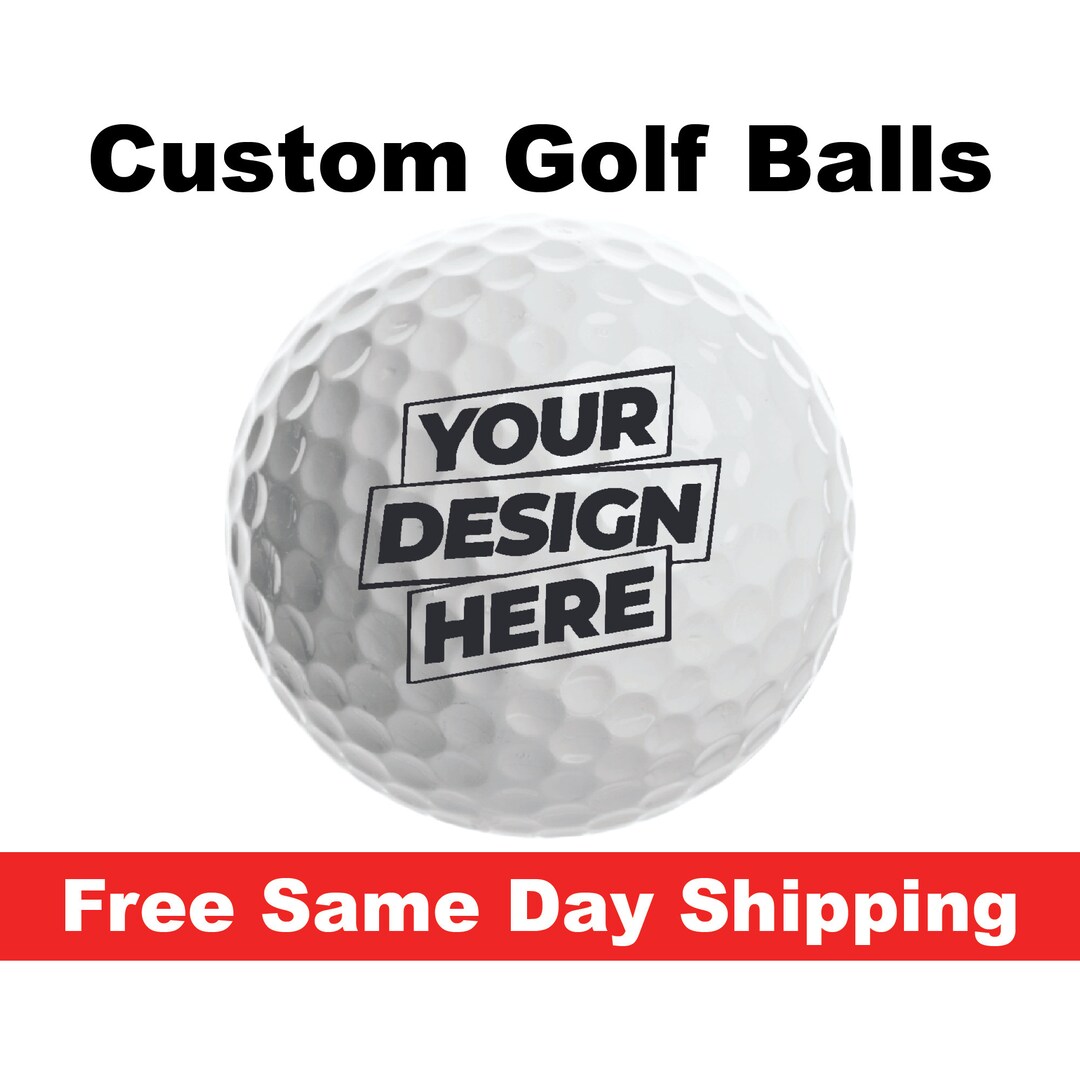 Personalized Golf Ball Free Same Day Shipping With Online Self Design ...