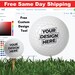 Personalized Golf Ball Free Same Day Shipping With Online Self Design ...