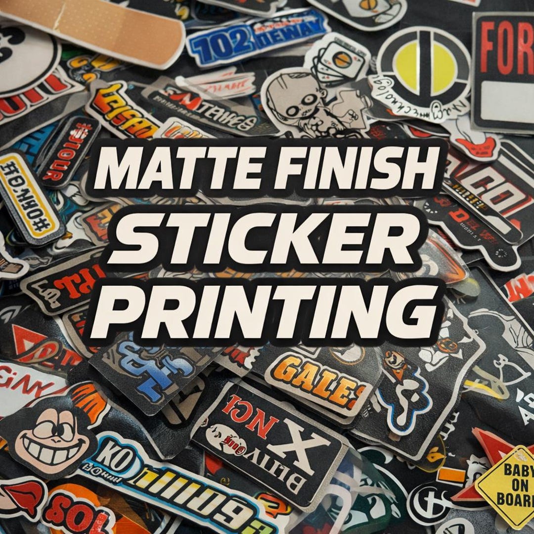 Custom Logo Vinyl Sticker – Kiss Cut (cut to Shape) – Waterproof ...
