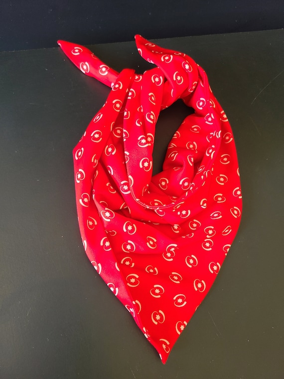 Bandana with red white - Gem