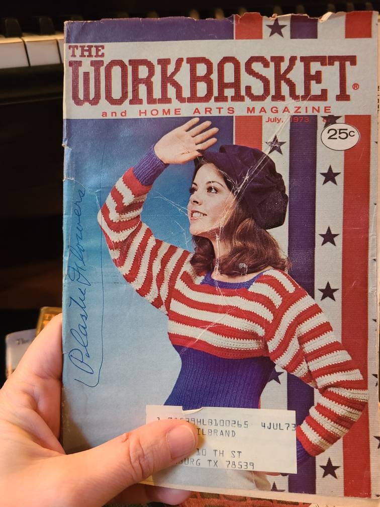 The Workbasket Magazine, 46 Issues From 1969-73 Patterns for Crochet ...