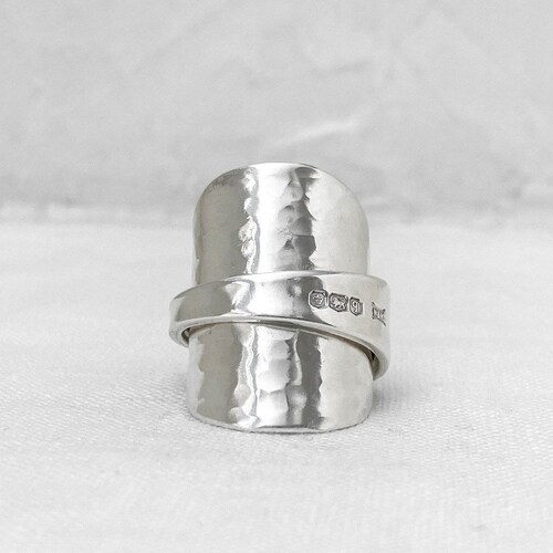 Spoon Ring Sterling Silver Hand Made All Shapes and Sizes - Etsy UK