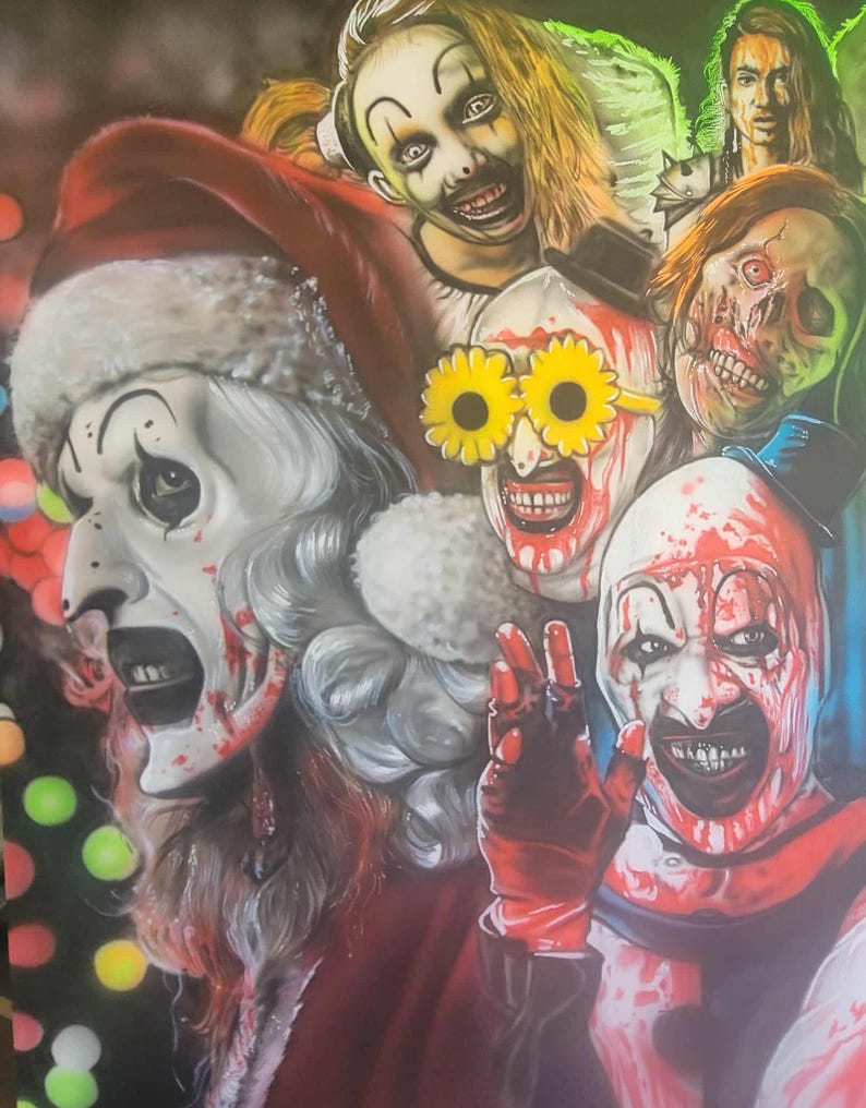 Terrifier Move Themed 8.5x11 Color Print - Etsy