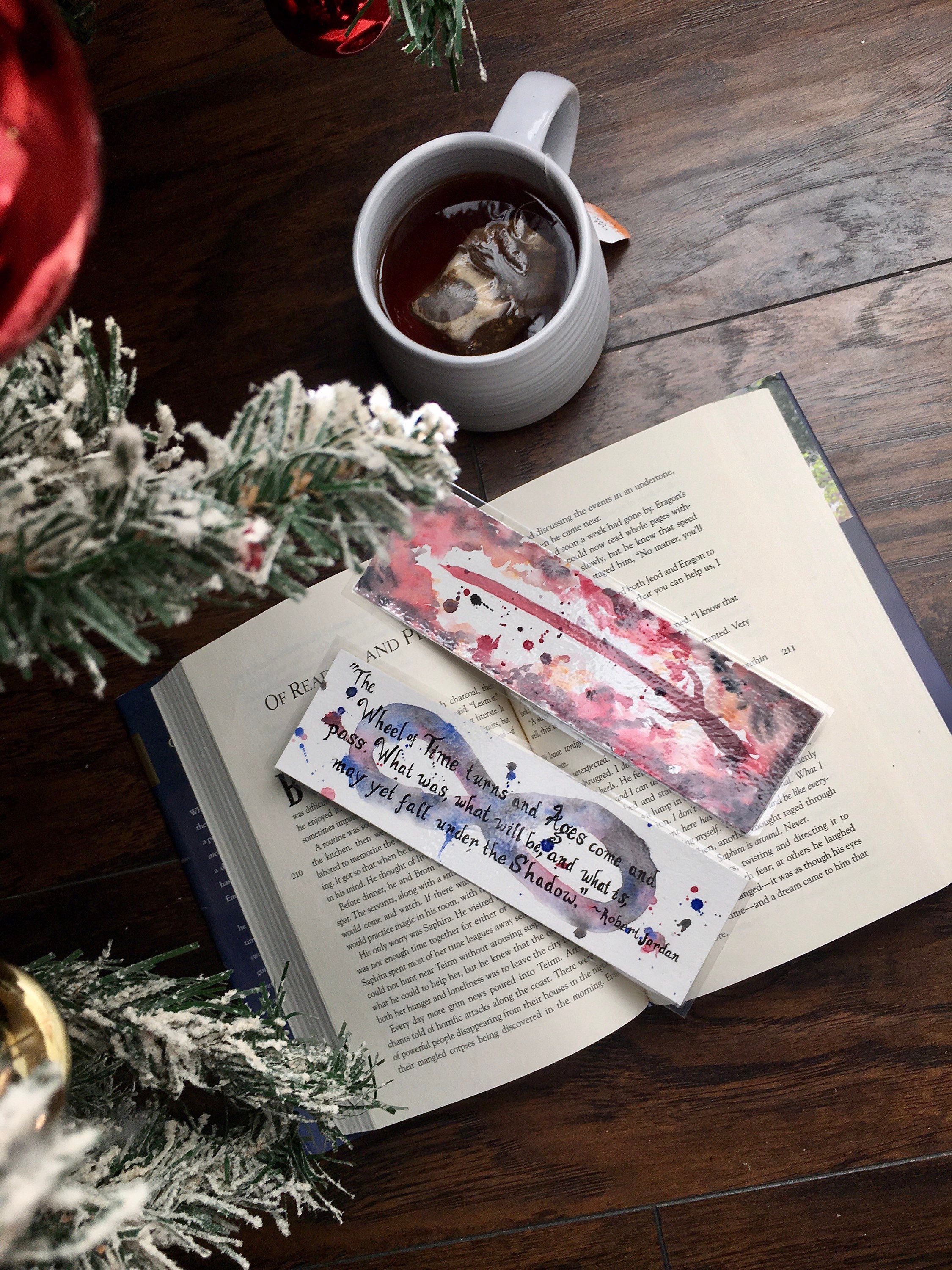 Wheel of Time by Robert Jordan Handpainted Bookmarks - Etsy