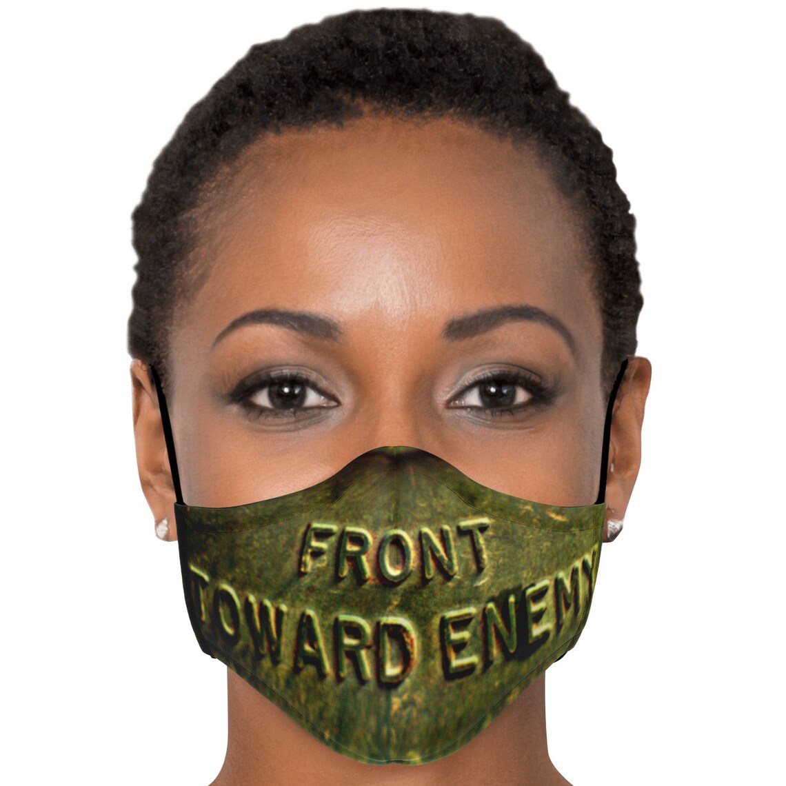 CLAYMORE MINE MASK - Front Toward Enemy - Military Army Marines Face ...