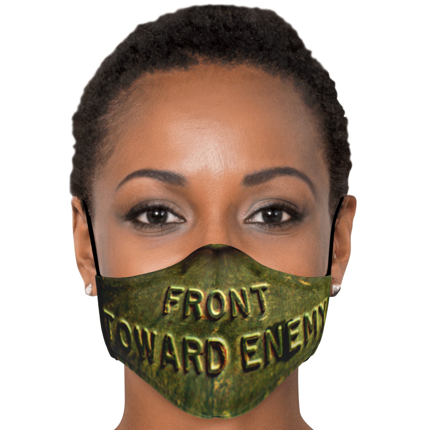 CLAYMORE MINE MASK - Front Toward Enemy - Military Army Marines Face ...