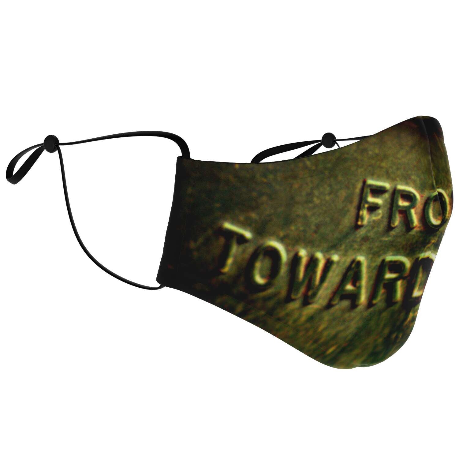 CLAYMORE MINE MASK - Front Toward Enemy - Military Army Marines Face ...