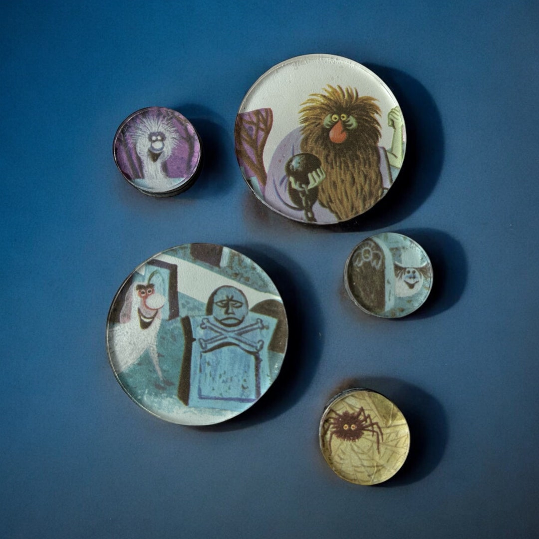 1970 Haunted Mansion Magnet Set - Etsy