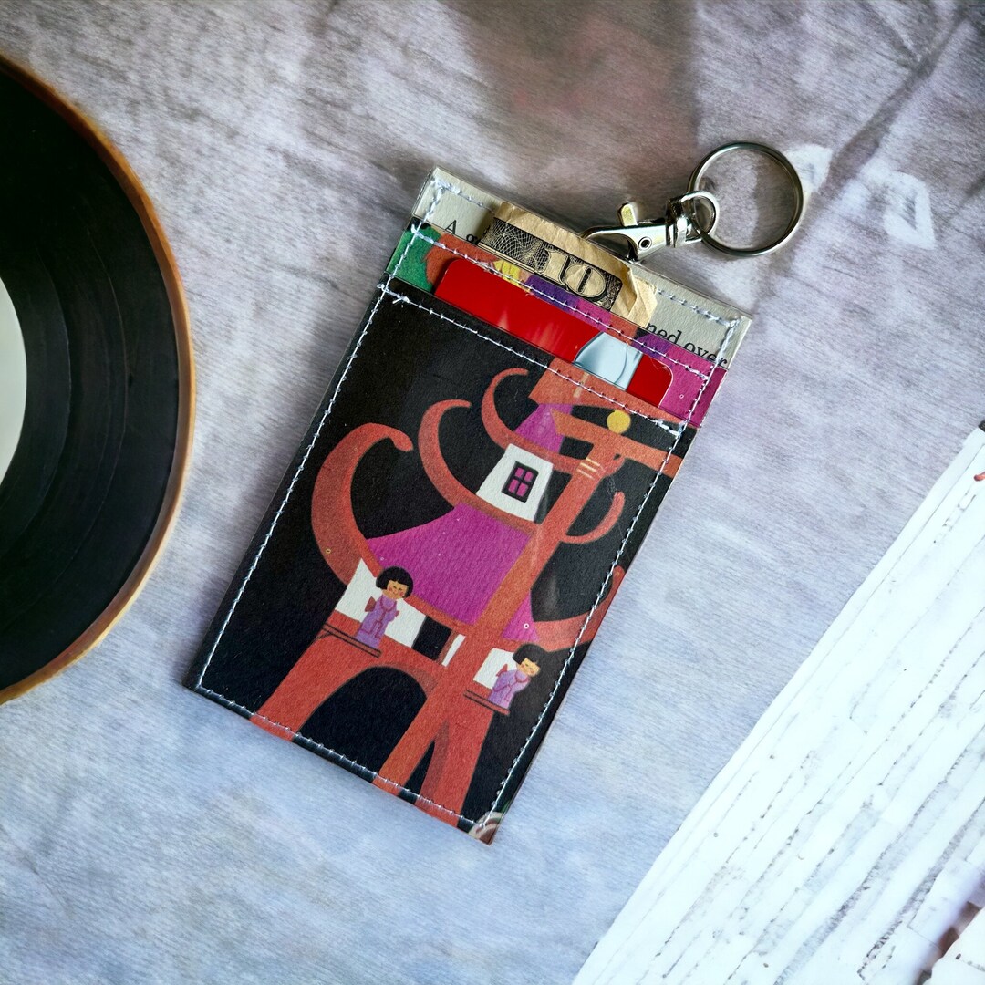 Vintage Small World Card Carrier W/detachable Clip! - Etsy