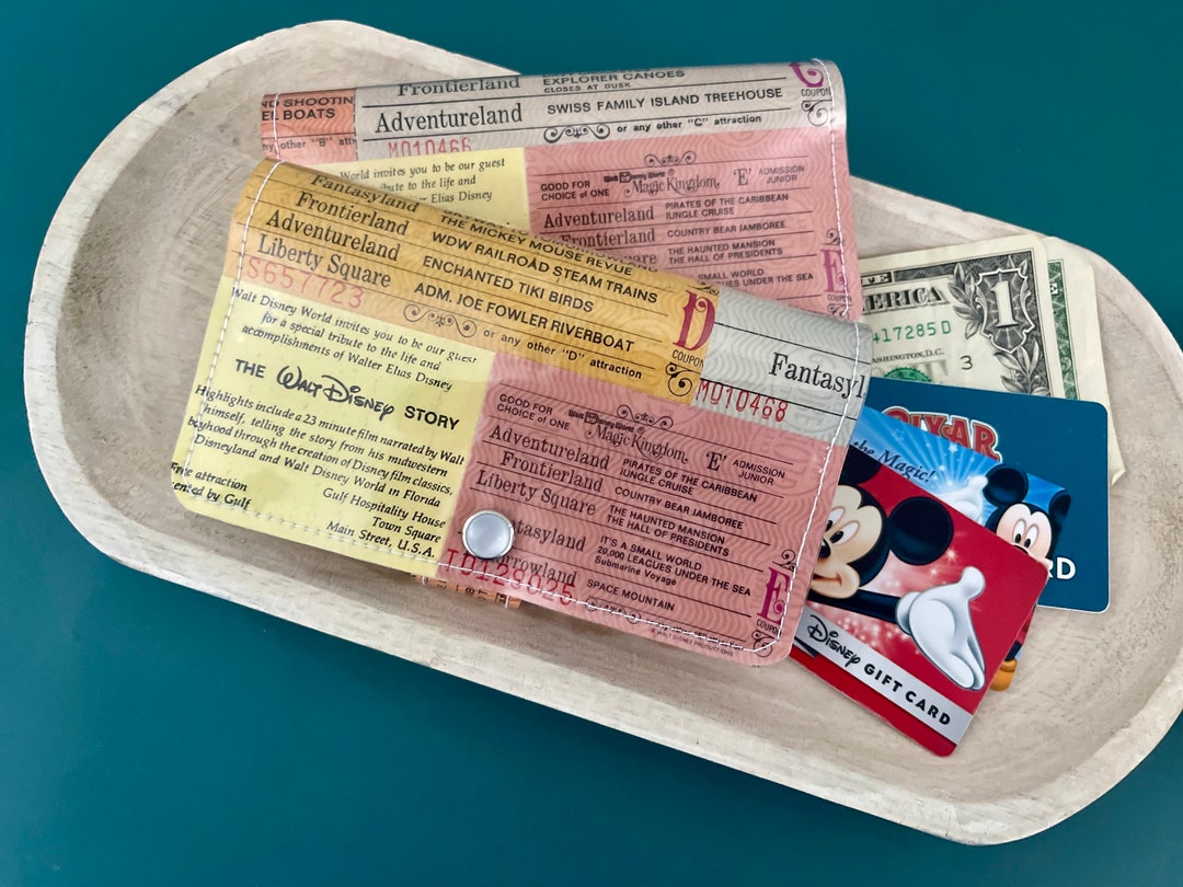 Rare Vintage WDW E-ticket Wallets - Etsy