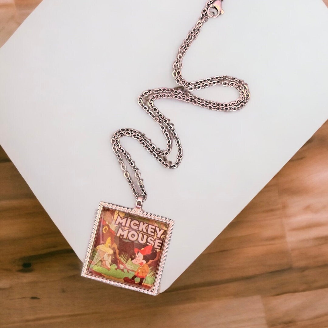 1970's Mickey Mouse Necklace - Chain Included! - Etsy